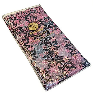 Bestway African Lace Fabric 5 Yards Laser-Cut Velvet Fashion Sequins Embroidery French Net Nigerian Women Party Celebration Fabric (Pink)