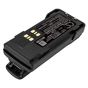 CWXY Replacement for Battery Motorola PMNN4406, PMNN4406BR, PMNN4407, PMNN4409, PMNN4409AR, PMNN4409BR, PMNN4412, PMNN4448, PMNN4489A, PMNN4490