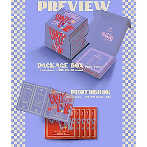 Pledis ITZY - CRAZY IN LOVE (Vol.1) Album+Extra Photocards Set (YEJI ver.)