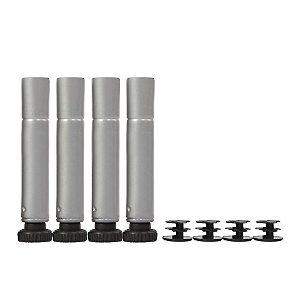 BELANITAS 3 Tier Wire Shelving Unit Adjustable Height Storage Shelves Heavy Duty Metal Shelf Steel Wire Shelving Rack with Wheels, 23" L x 13" W x 32" H, Sliver