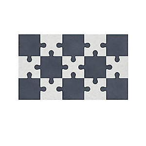 Puzzle Felt Message Board, DIY Cork Board Photo Wall, Bulletin Board/Message Board self-Adhesive Wall Sticker