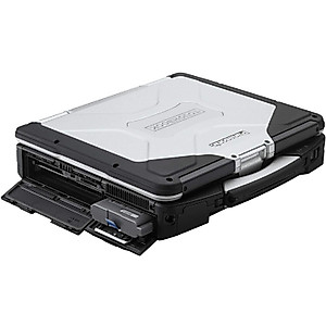 Panasonic Toughbook CF-31 MK5, Intel i5-5300U 2.3GHz, 13.1 LED Touchscreen, 8GB, 256GB SSD, Windows 10 Pro, WiFi, Bluetooth, DVD, 4G LTE, Backlit Keyboard, Webcam, GPS (Renewed)