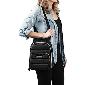 Arctic Zone Quilted, Insulated Backpack Style Lunch Pack - Black