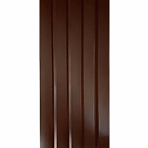 Mobile Home Skirting Dark Brown Box of 8 Solid Panels 16" Wide by 28" Tall. Premium 40 Mil Thickness