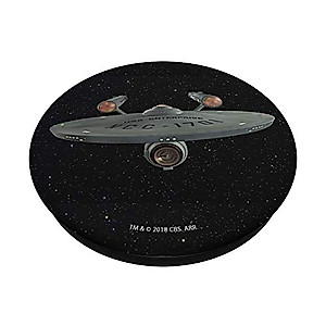 Star Trek U.S.S. Enterprise In Space Portrait PopSockets PopGrip: Swappable Grip for Phones & Tablets