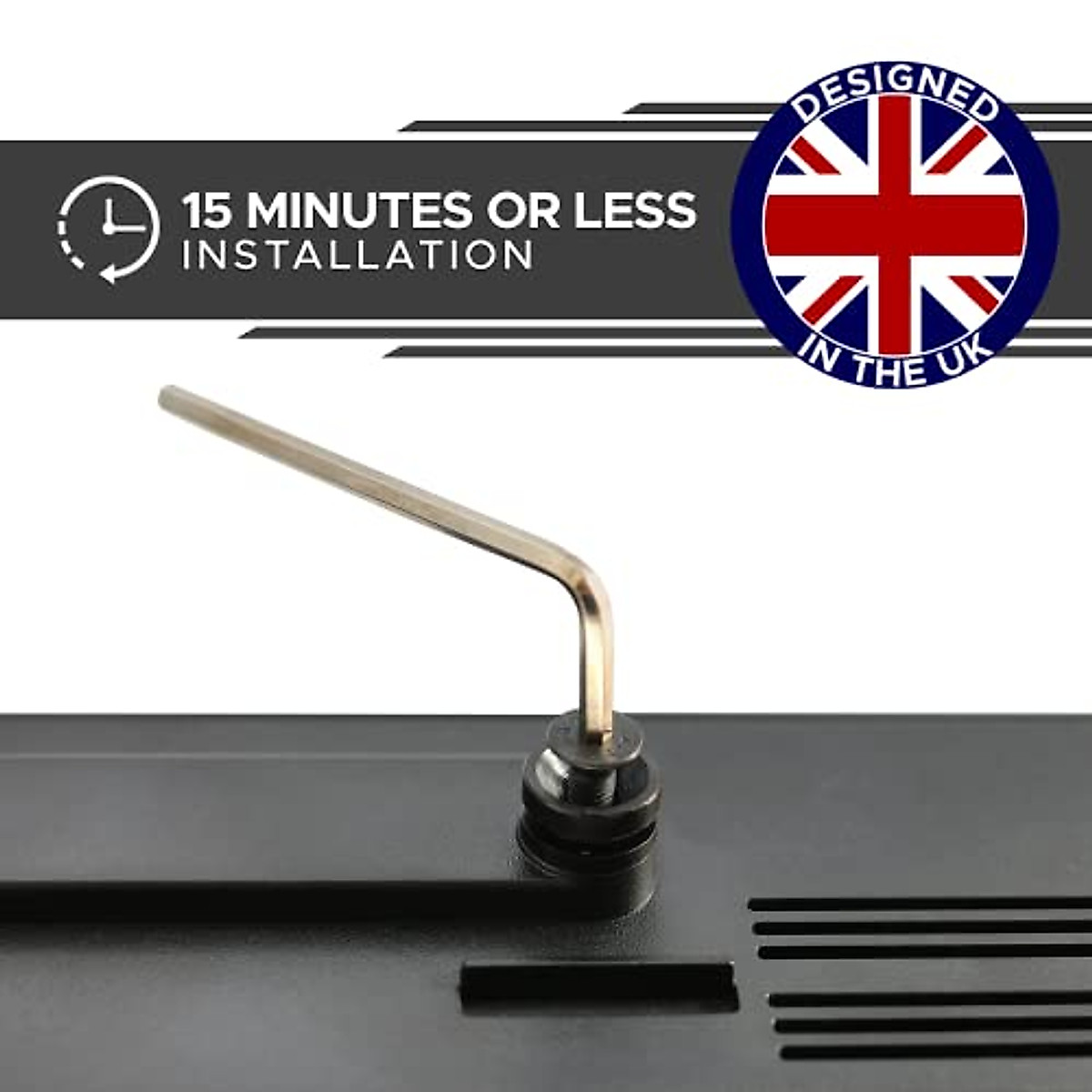 Solo 5 Wall Mount Kit for Bose Solo 5 Complete with All Mounting Hardware, Designed in The UK by Soundbass