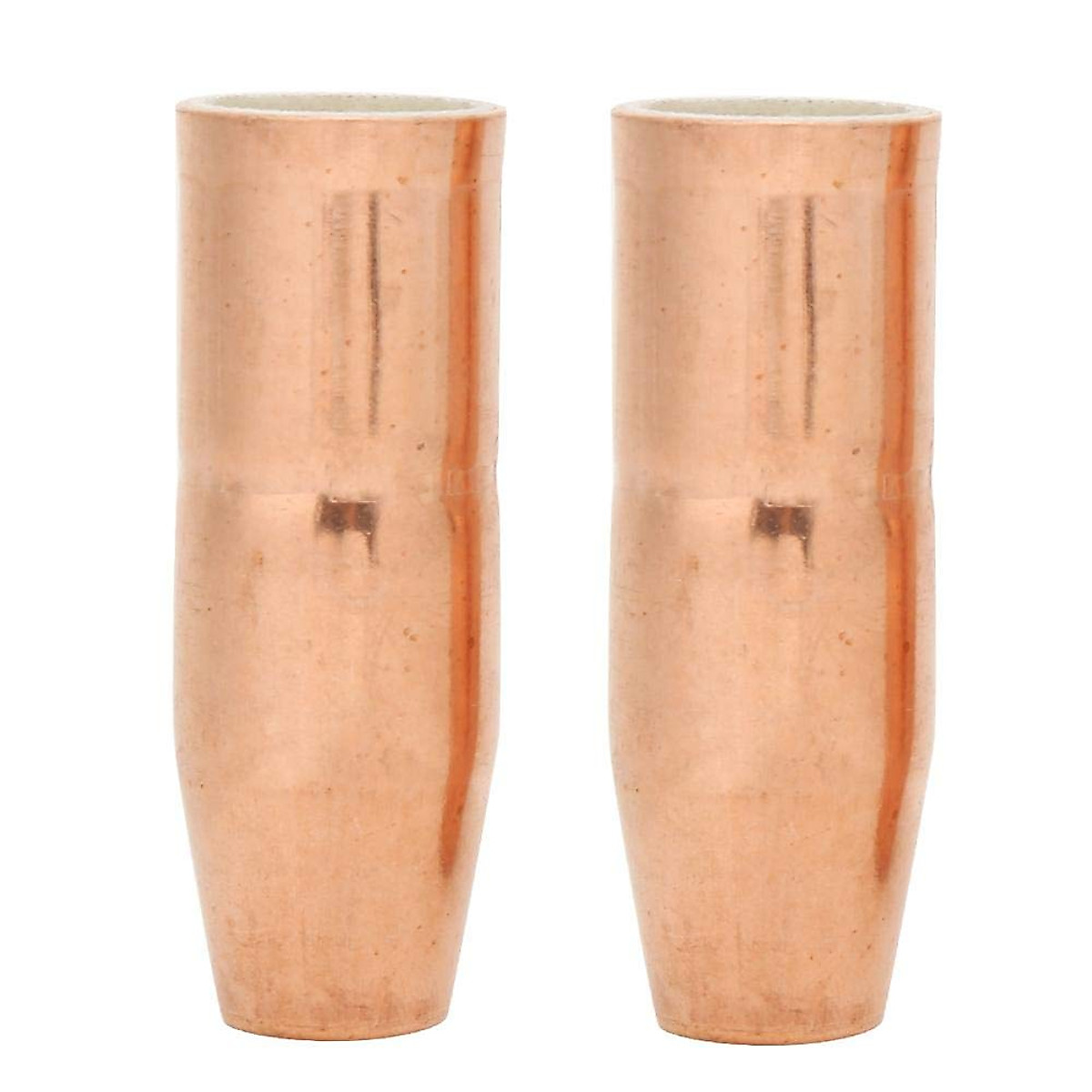2pcs 169-724 MIG Welding Nozzles 1/2" Recessed Tip Fit for Miller M25 M40 Hobart Gun