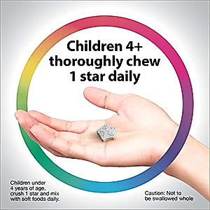 Rainbow Light Multivitamin for Kids, Vitamin C, Zinc, & B Complex, Support for Growing Minds & Bodies, Gluten Free, Vegetarian, Fruit Punch, 90 Tablets