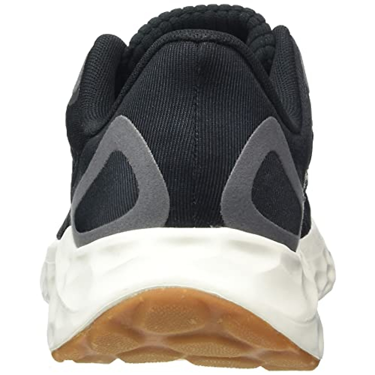 New Balance Women's Fresh Foam Arishi V4 Running Shoe, Black/Light Gold Metallic/Gum 2, 8 Wide