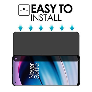 VIESUP for OnePlus Nord N20 5G Anti-spy Screen Protector - Privacy Screen Temered Glass, [2Pack] Easy to Install Anti-Scratch Privacy Protective Glass Screen Protector for OnePlus Nord N20 5G