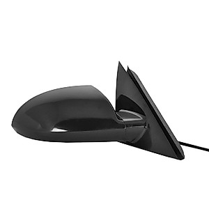 Dependable Direct Right Passenger Side Mirror for Chevy Impala (2006-2013), Impala Limited (2014 2015 2016) Unpainted Power Operated Non-Heated Non-Folding Door Mirror - GM1321306 - Side View Mirror