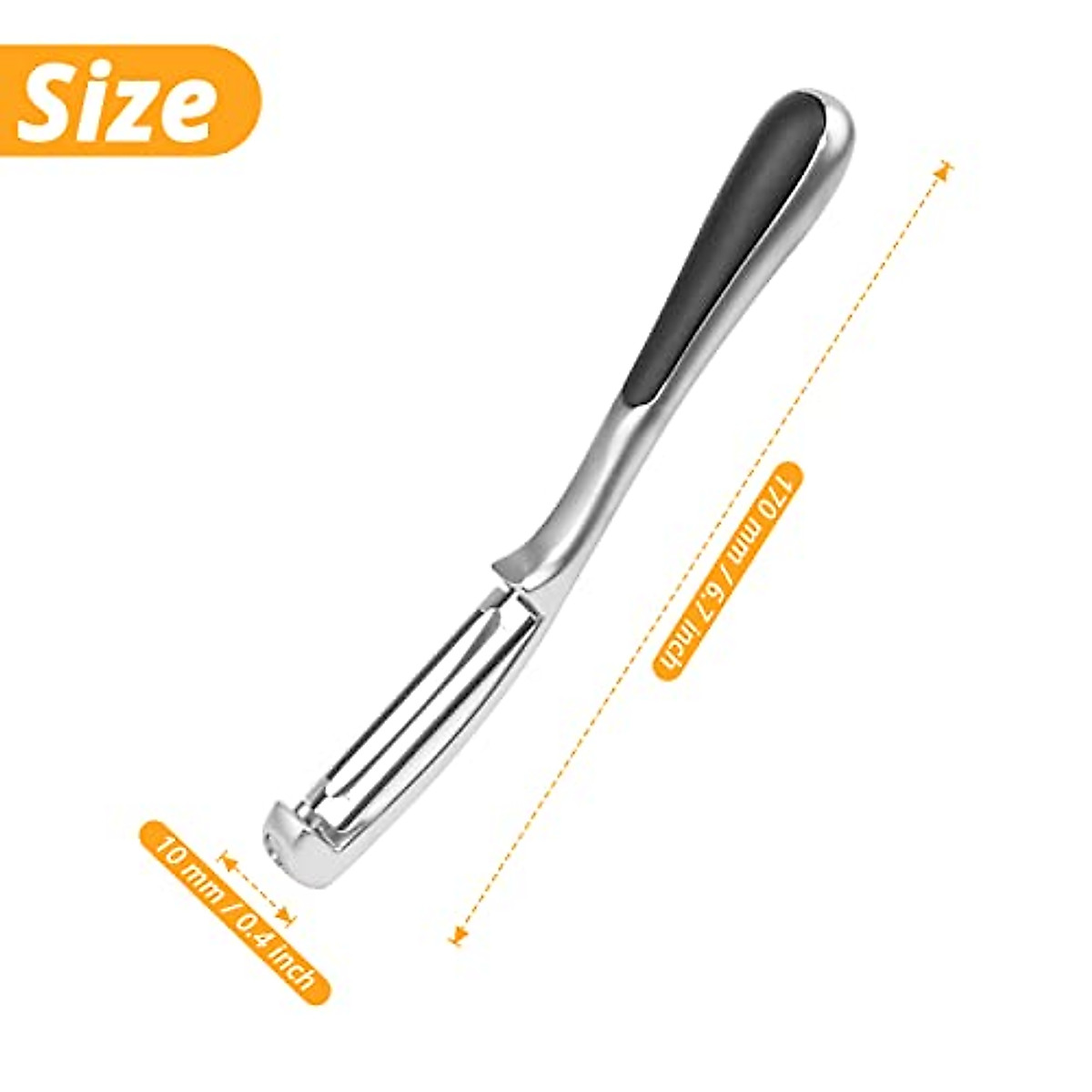 DEFUTAY Vegetable Peeler Potato Peelers, Peeler with Sharp and Durable Blades,Good for Peeling Fruits,Vegetables&Making Salads, Veggie Noodles