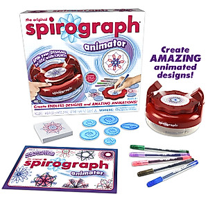 Spirograph - Animator - The Classic Craft and Activity to Make and Bring Countless Amazing Designs to Life - For Ages 8+