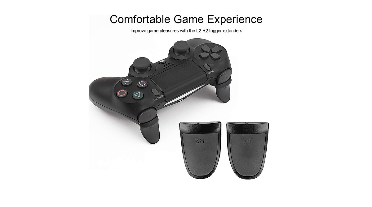 V BESTLIFE Trigger Extenders, Game Controller L2 R2 Controller ...