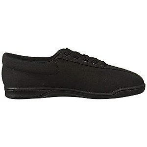 Easy Spirit Women's AP1 Sport Lace Up,Black FAB,11 D