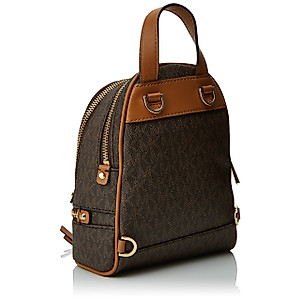 Michael Kors Rhea Mini Logo Backpack Brown