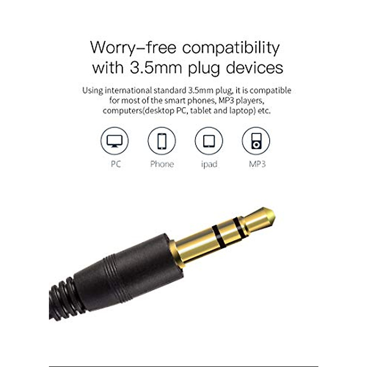 Kinboofi KBEAR Stellar Earphones Wired Earphone, HiFi Stereo Headphones with 1 Dynamic Driver, HiFi Entry Level Headsets (with Mic, Black, 5 Pairs)…