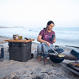 YETI Roadie 48 Wheeled Cooler with Retractable Periscope Handle, Charcoal