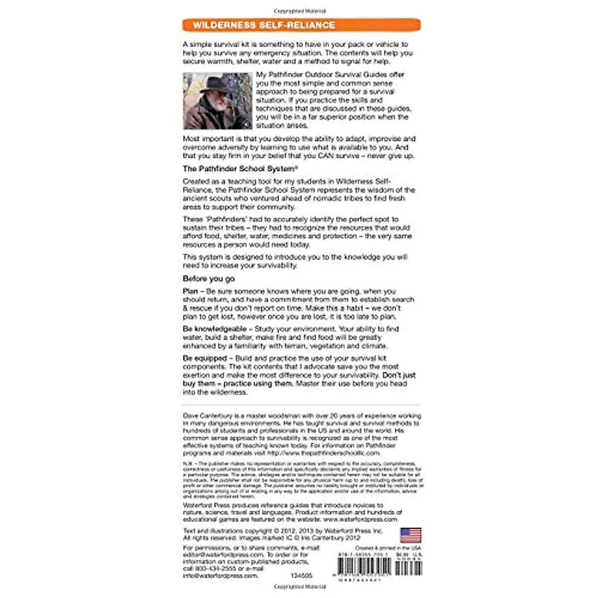 Building a Survival Kit: A Folding Guide to the Key Components for Wilderness Survival (Outdoor Recreation and Survival)