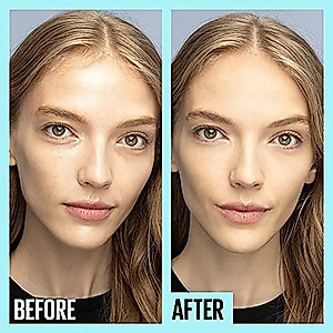Maybelline Fit Me Matte + Poreless Mattifying Face Primer Makeup With Sunscreen, Broad Spectrum SPF 20, 16HR Wear, Shine Control, Clear, 1 Count