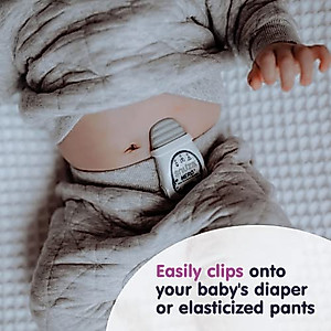 Snuza Hero SE - Portable, Wearable Baby Breathing Motion Monitor with Vibration and Alarm. Clips onto Diaper Get Peace of Mind with The Snuza HeroSE.