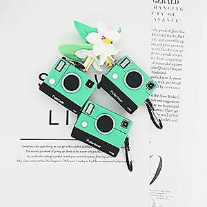 Dehoko Compatible with AirPods 1st 2nd Generation Case Cover Camera, Kids Girls Boys Women Kawaii Funny Protective Silicone Cartoon 3D Cute Camera Design Cover for AirPods Case 1/2 Gen (Camera)