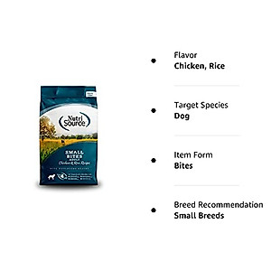 NutriSource Adult Chicken & Rice Small Bites Dog Food 5lb