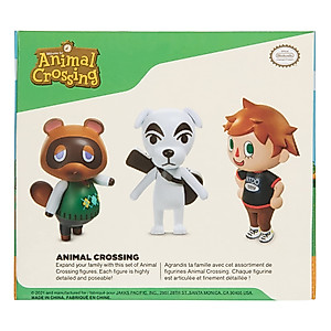 Super Mario Nintendo Animal Crossing Action Figures Multi-Pack Poseable Articulated 2.5-Inch Collectible Toys Perfect for Kids & Collectors Alike! for Ages 3+