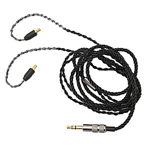 Sanpyl Headphone Cable Replacement, 130cm/51.2in Length 3.5mm Plug 18 Core Oxygen Free Copper, Earphone Cable for ATH CKS1100 E40 E50 E70 LS200 LS300