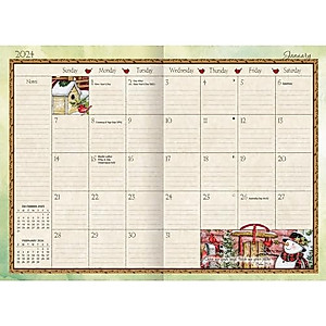 LANG Bountiful Blessings™ 2024 Monthly Planner (24991012096)