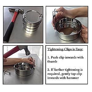 Lifestyle Block Stainless Steel Double Stack Cube 2 Compartment Lunch Box - X-Large