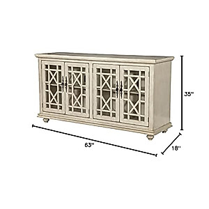 Martin Svensson Home Orsey 63" TV Stand, Antique White