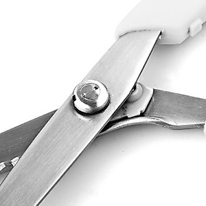 Ecloud ShopUS Stainless Steel Dressmaking Pinking Shears Fabric Craft Zig Zag Cut Scissors