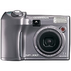 Olympus SP-310 7.1MP Digital Camera with 3x Optical Zoom (Silver)