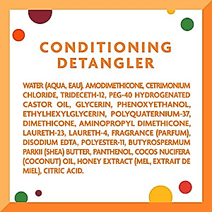 Cantu Care for Kids Paraben & Sulfate-free Conditioning Detangler with Shea Butter, 6 fl oz (Pack of 3)