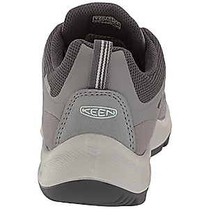 KEEN Women's Terradora Flex Low Height Waterproof Hiking Shoes, Steel Grey/Cloud Blue, 7