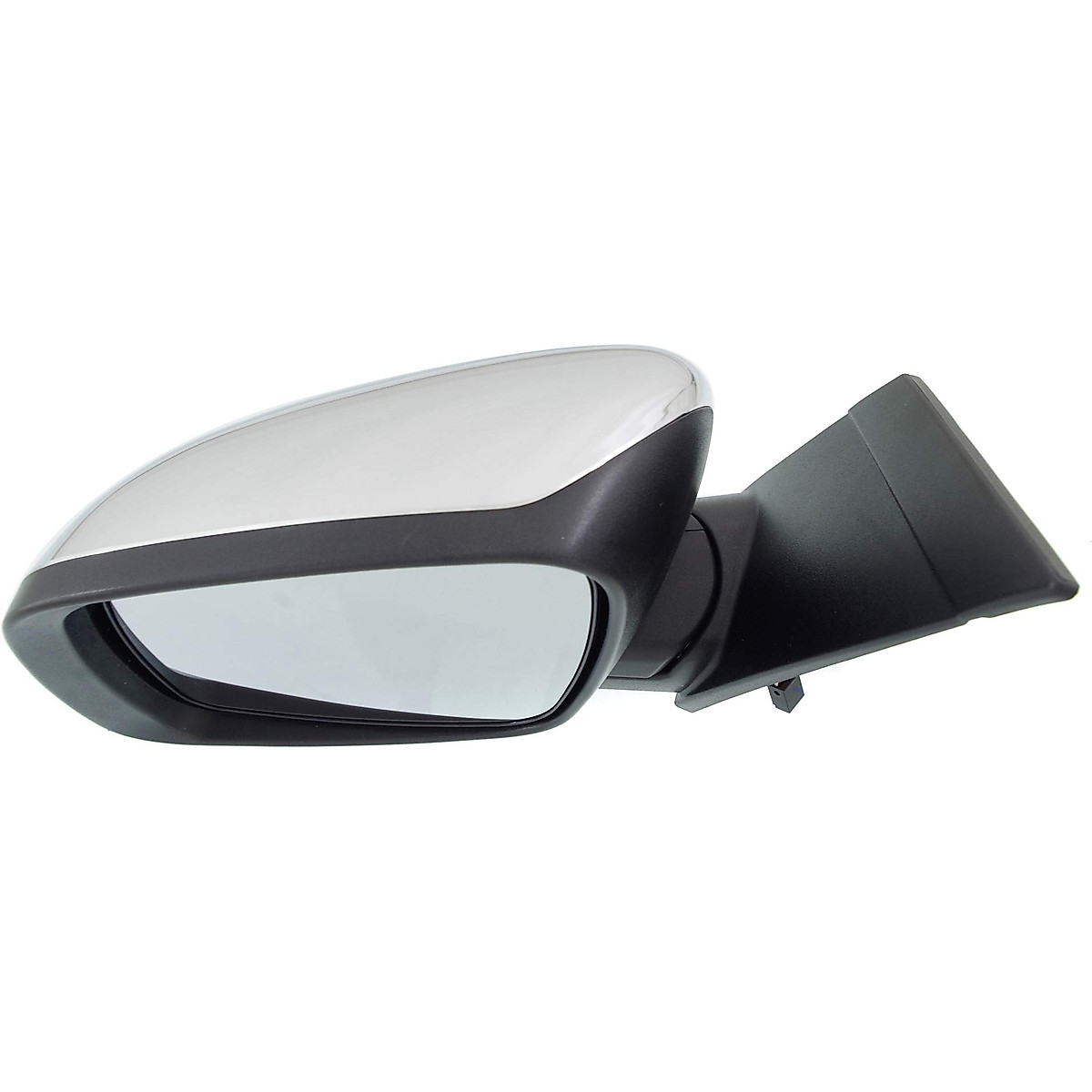 Kool Vue Driver Side Power Heated Mirror for Chrysler Town & Country Dodge Grand Caravan 2008-2010 With Signal Light; Without Memory Chrome