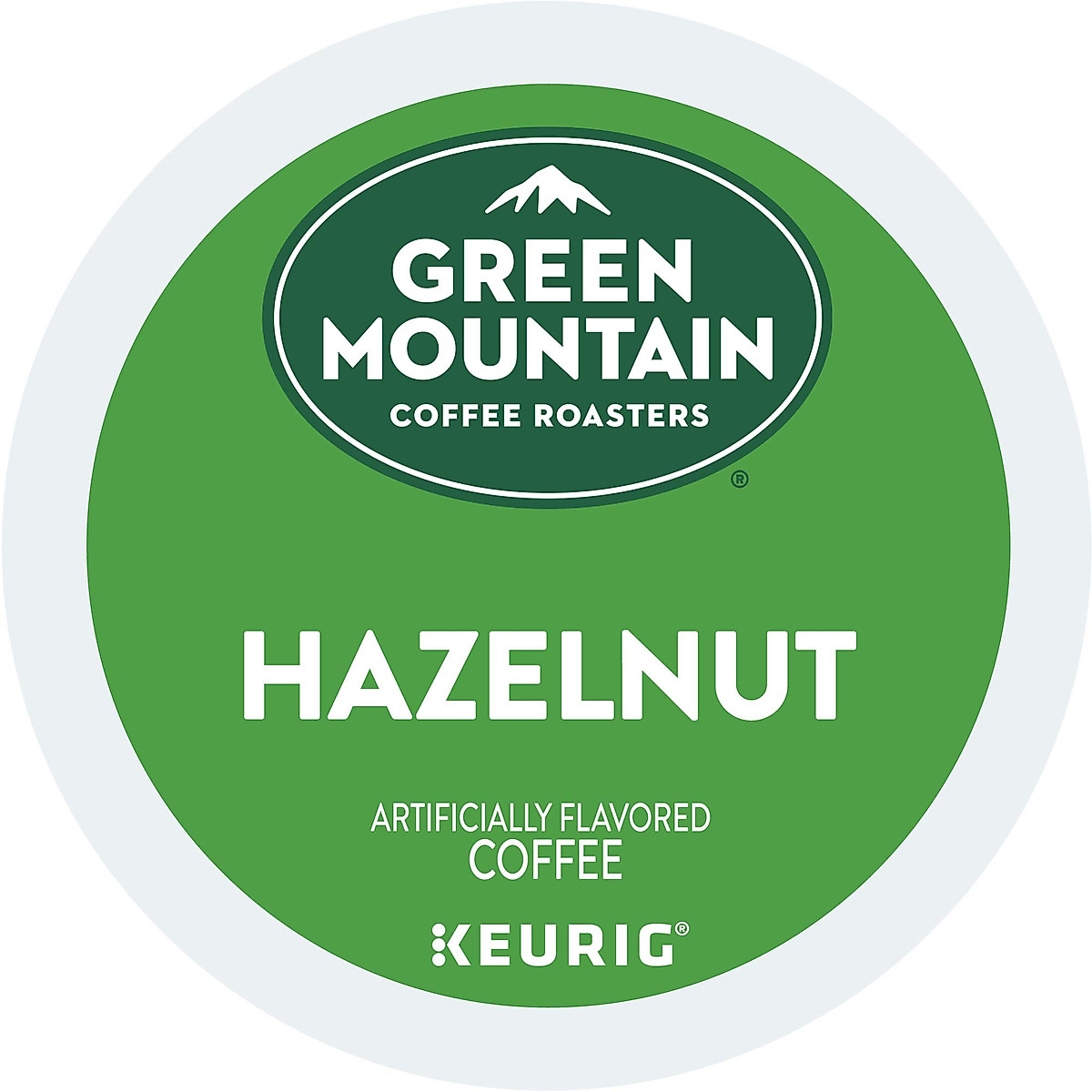Green Mountain Coffee Roasters Hazelnut Keurig Single-Serve K-Cup pods, Light Roast Coffee, 12 Count