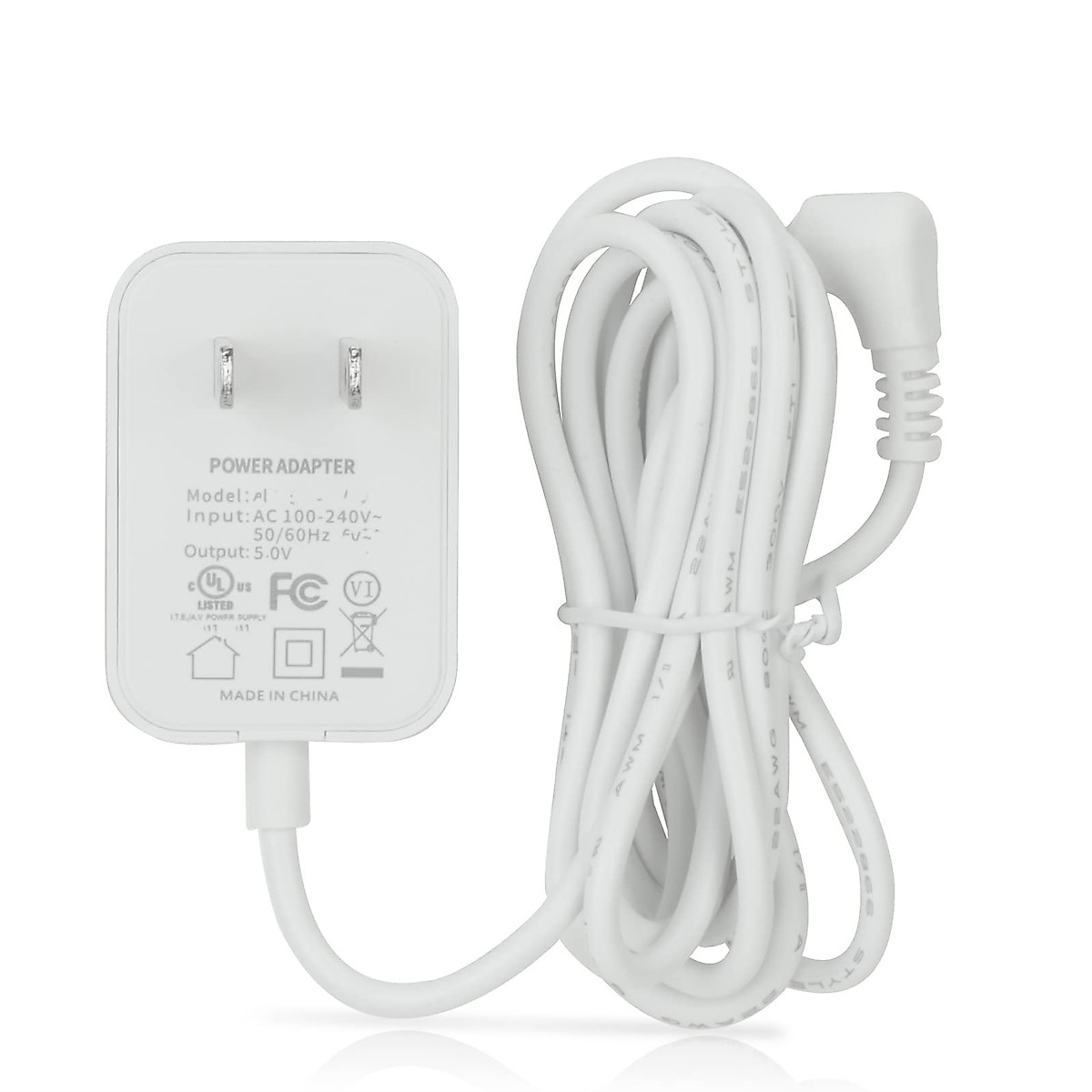 LEFXMOPHY UU24RX Charger for GoodBaby UU24TX UU24 SM35PTZ / Newbaby SM25RX SM25TX SM25 / Kidsneed SM935A Baby Camera Monitor 5V EP04-050070WXLZ Replacement Charging Cable Power Cord AC Adapter