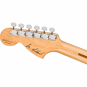 Fender Ben Gibbard Mustang Electric Guitar, with 2-Year Warranty, Natural, Maple Fingerboard