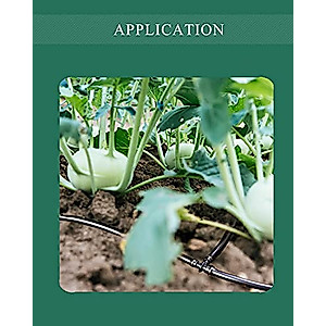 Irrigation Tubing Tee,Tee Connector for 1/4'' Drip Irrigation Tubing Parts drip Irrigation Fittings,Pack of 50