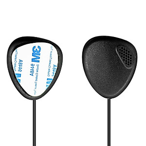 Rataok Motorcycle Helmet Plug in Headset with Microphone Rugged Racing 2 Pin Two Way Radio Headphone Wired Earpiece for Baofeng Retevis Kenwood uv5r rt21 TK Walkie Talkie