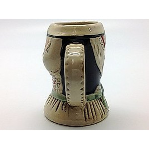 Oktoberfest Dirndl Ceramic Shot Glass-2.5"