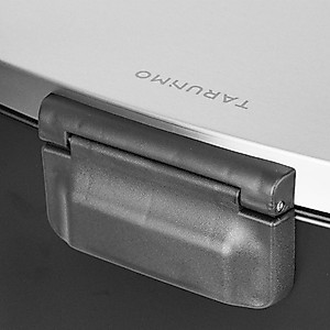 TARUNMO Garbage Can 13 Gallon Tall Kitchen Soft Close Lid,Stainless Steel Trash Can 13 Gallon Step-on,50 Liter Trash Can Commercial, Trash Can Kitchen 13 Gallon Fingerprint-Resistant