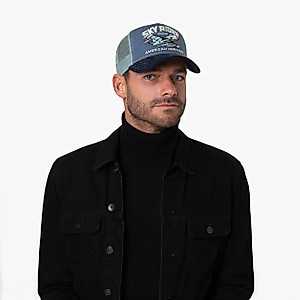 Stetson Sky Rider Trucker Cap Women/Men Navy One Size