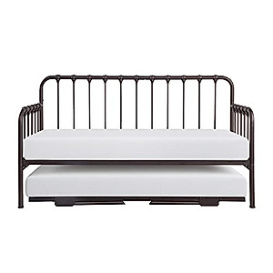 Lexicon Fafard Metal Daybed with Trundle