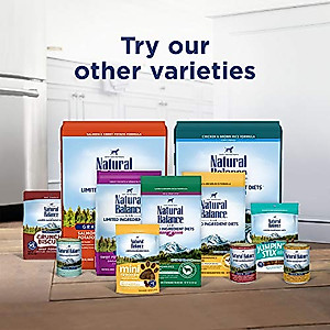 Natural Balance Limited Ingredient Puppy Grain-Free Dry Dog Food, Reserve Duck & Potato Recipe, 4 Pound (Pack of 1)