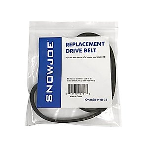 Snow Joe ION18SB-HYB-73 Replacement Drive Belt for iON18SB-HYB