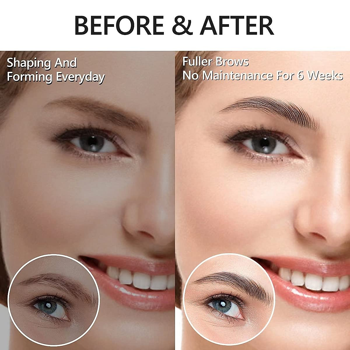 Brow Lamination Kit,Lash Lift and Eyebrow Lamination Kit,Professional Brow & Lash Perm Kit,Fuller & Thicker Brows Long-lasting for 6-8 Weeks,Instant Lifting and Curling,Suitable for Salon & Home Use