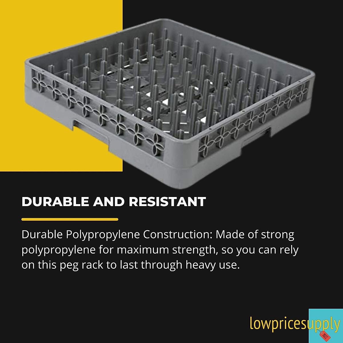 SET of 3 Commercial Restaurant Dishwasher Dish Washer Machine Cup Peg Tray Rack